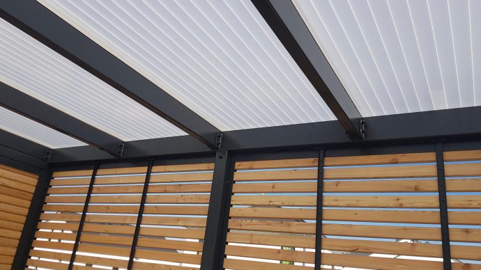 Carport Durchsichtiges Dach